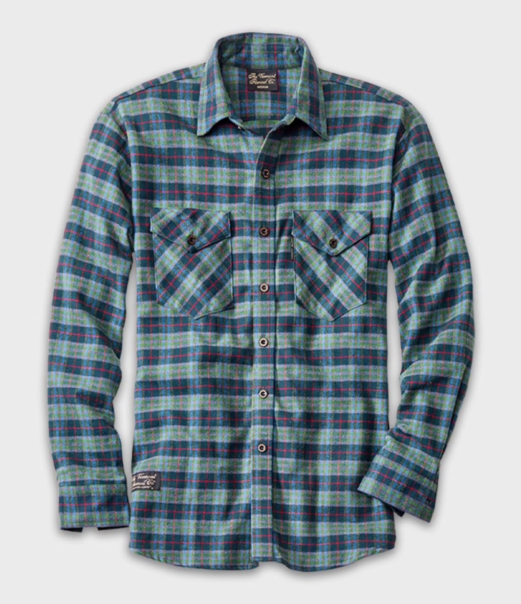 Green Flannel Shirts, Pants and Blankets – The Vermont Flannel Company