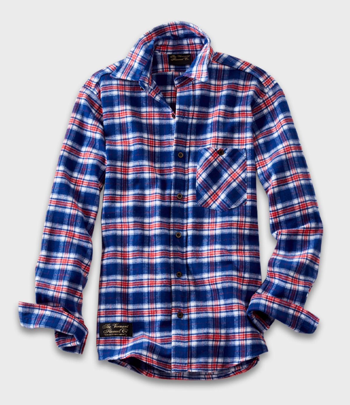 Fitted Flannel Shirt | Handcrafted USA - The Vermont Flannel Co. – The ...