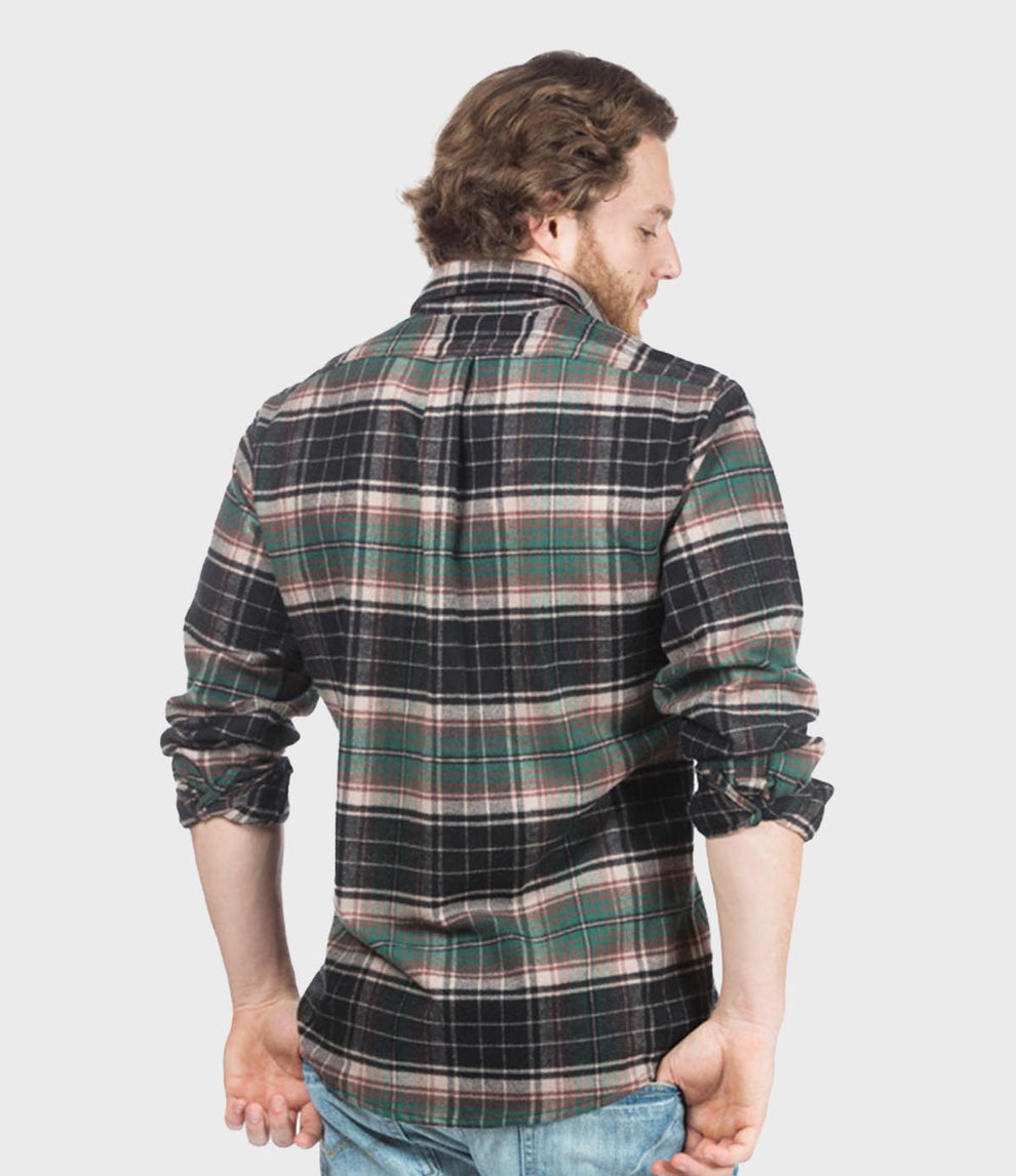 Fitted Flannel Shirt | Handcrafted USA - The Vermont Flannel Co ...