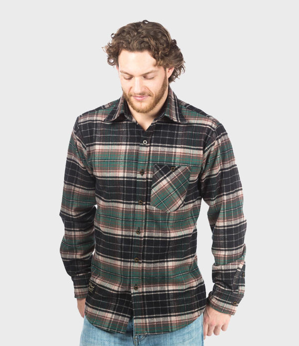 Fitted Flannel Shirt | Handcrafted USA - The Vermont Flannel Co ...