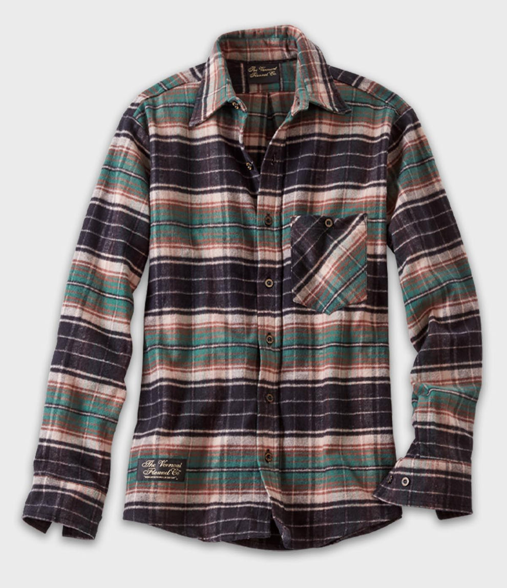 Fitted Flannel Shirt | Handcrafted USA - The Vermont Flannel Co. – The ...