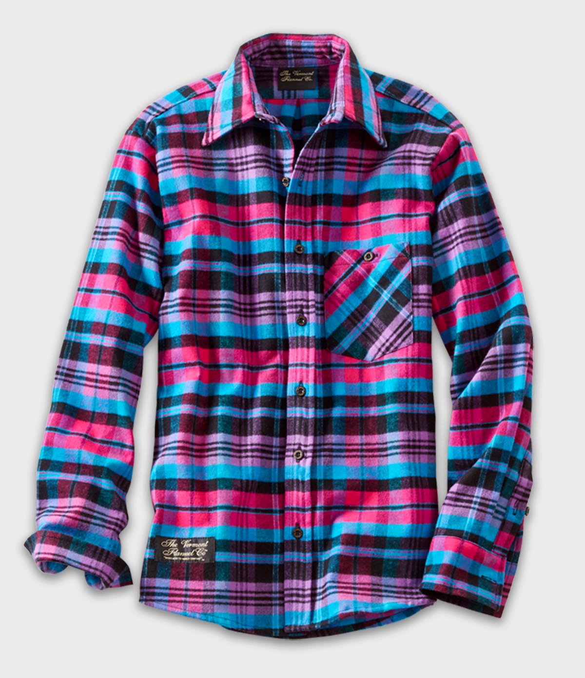 Fitted Flannel Shirt | Handcrafted USA - The Vermont Flannel Co. – The ...