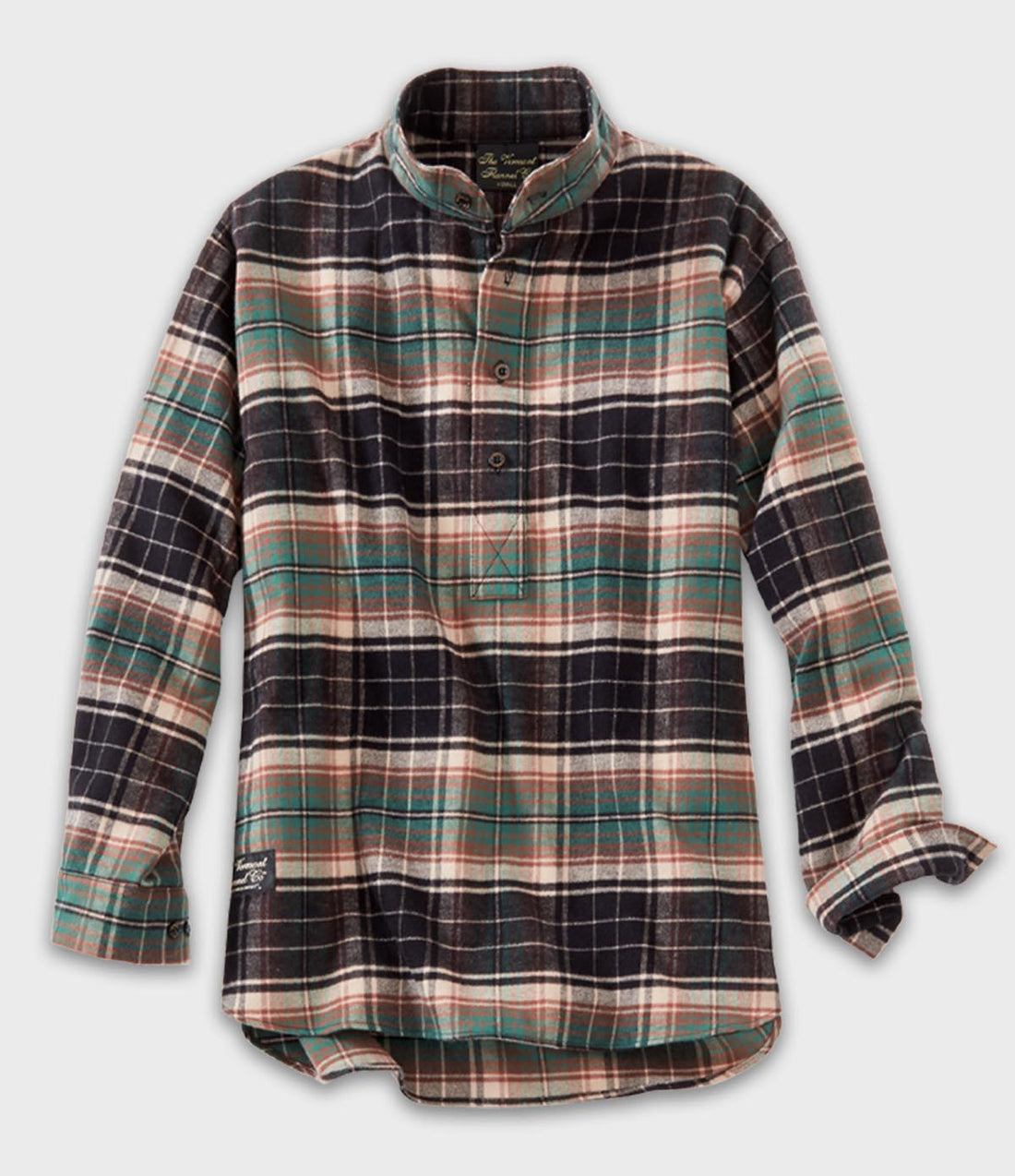 Henley Flannel Shirt - Handcrafted USA - The Vermont Flannel Co. – The ...