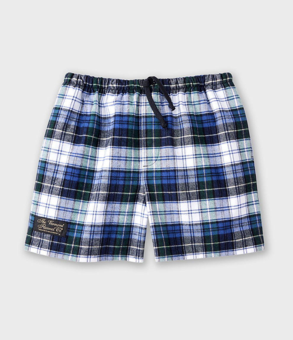 Flannel Lounge Shorts - Handcrafted USA - Vermont Flannel – Vermont Flannel