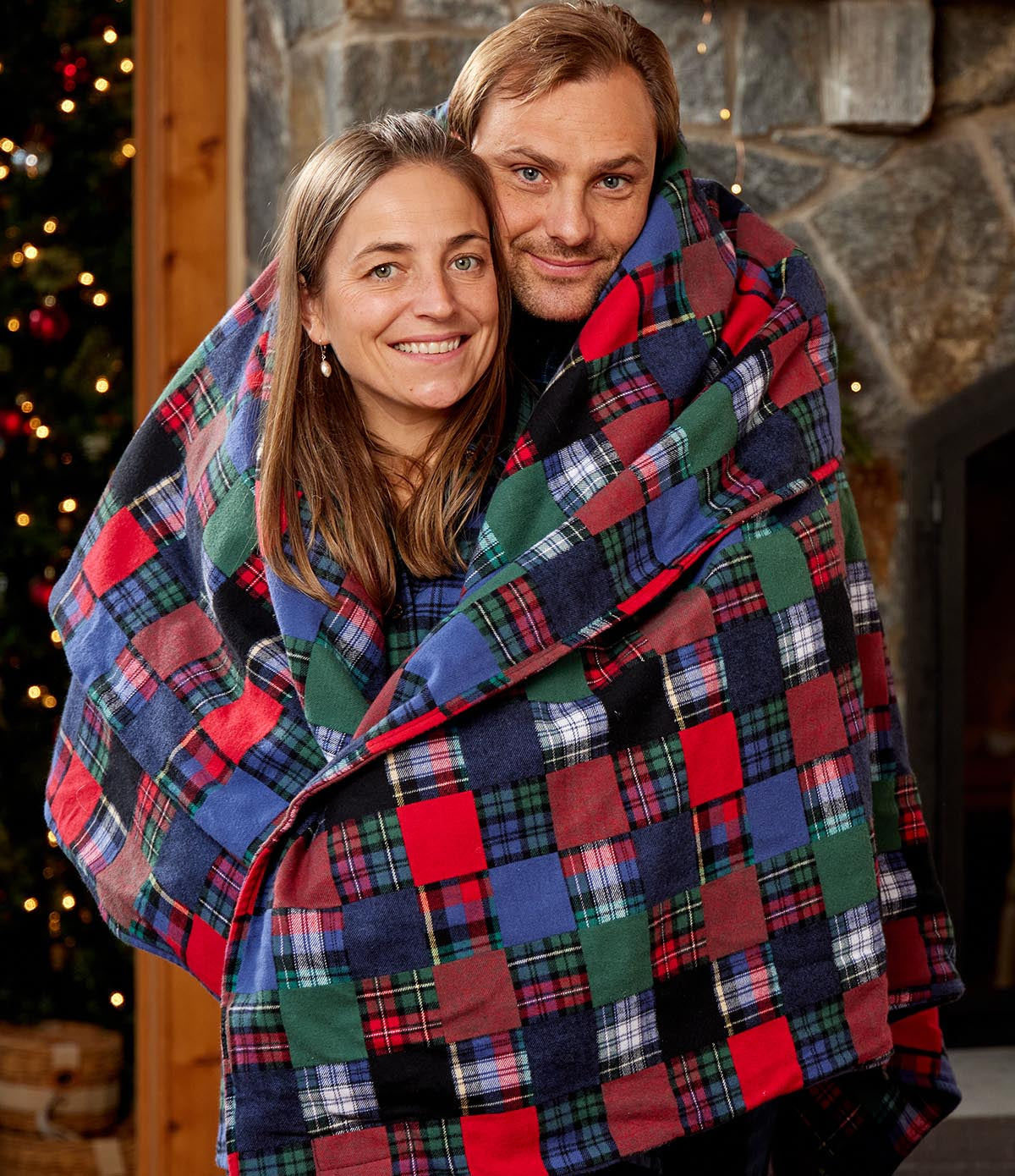Luxury Patchwork Blanket - Handcrafted USA - The Vermont Flannel Co.