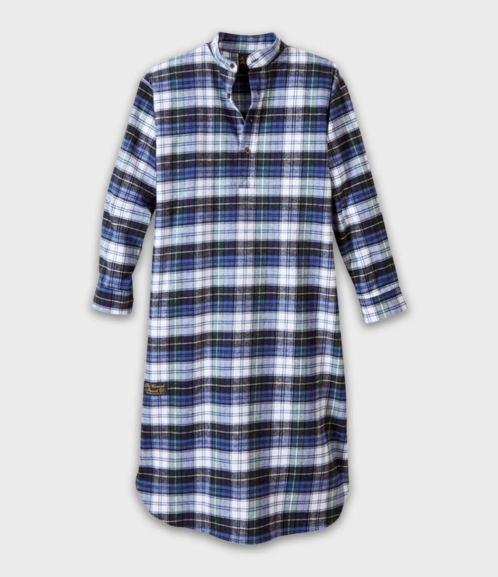 Long Night Shirt - Handcrafted USA – Vermont Flannel