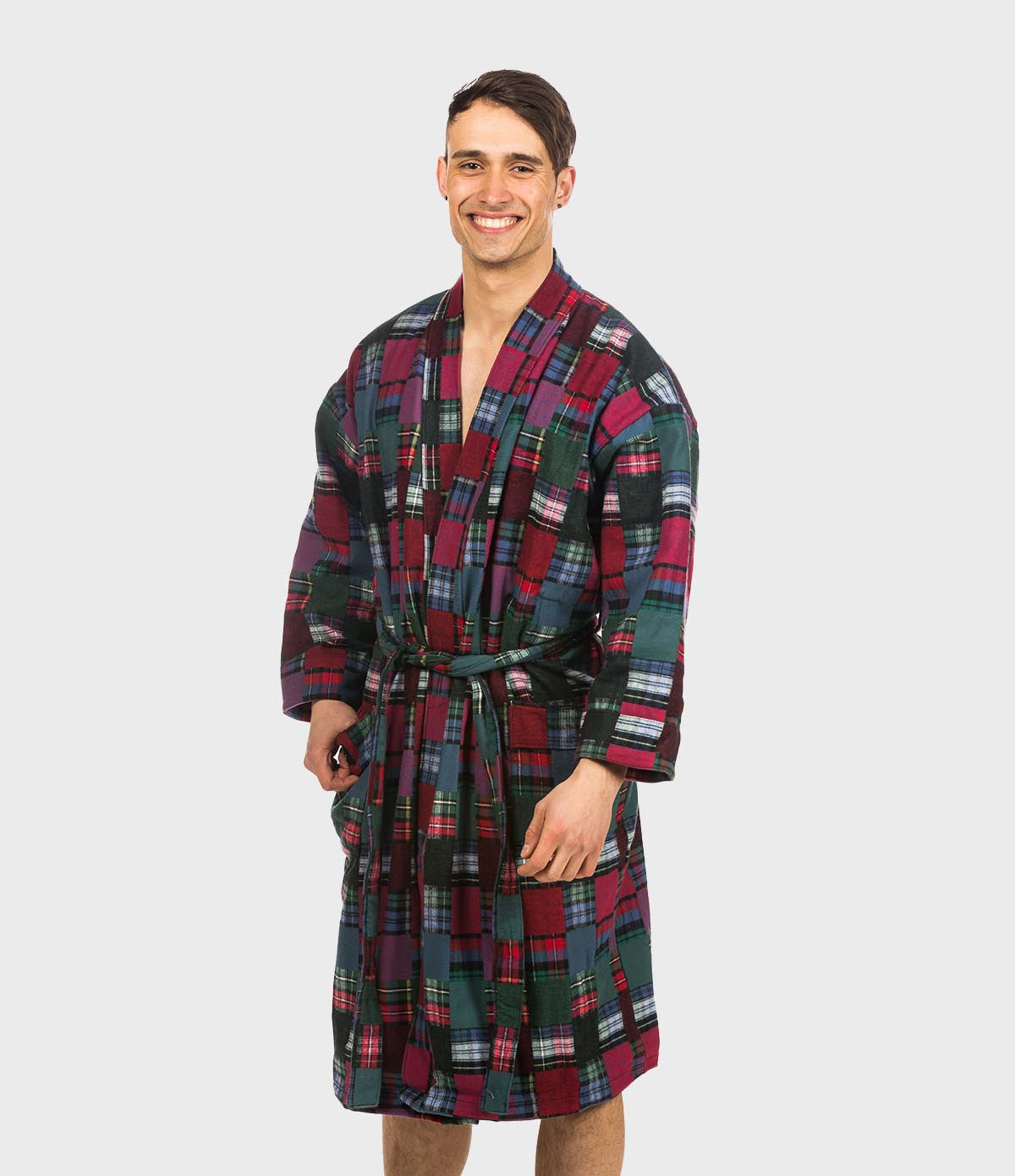 Flannel Robe - Handcrafted USA - The Vermont Flannel Co. – The Vermont ...
