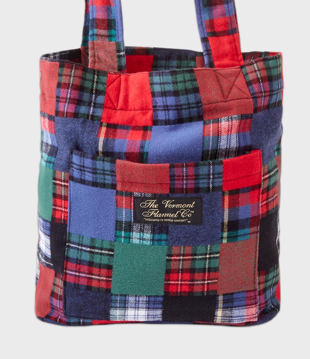 Flannel Tote Bag - Handcrafted USA - The Vermont Flannel Co. – The ...