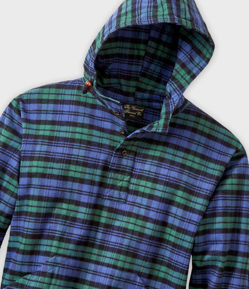 Flannel Hoodie Pullover | Handcrafted USA - The Vermont Flannel Co.