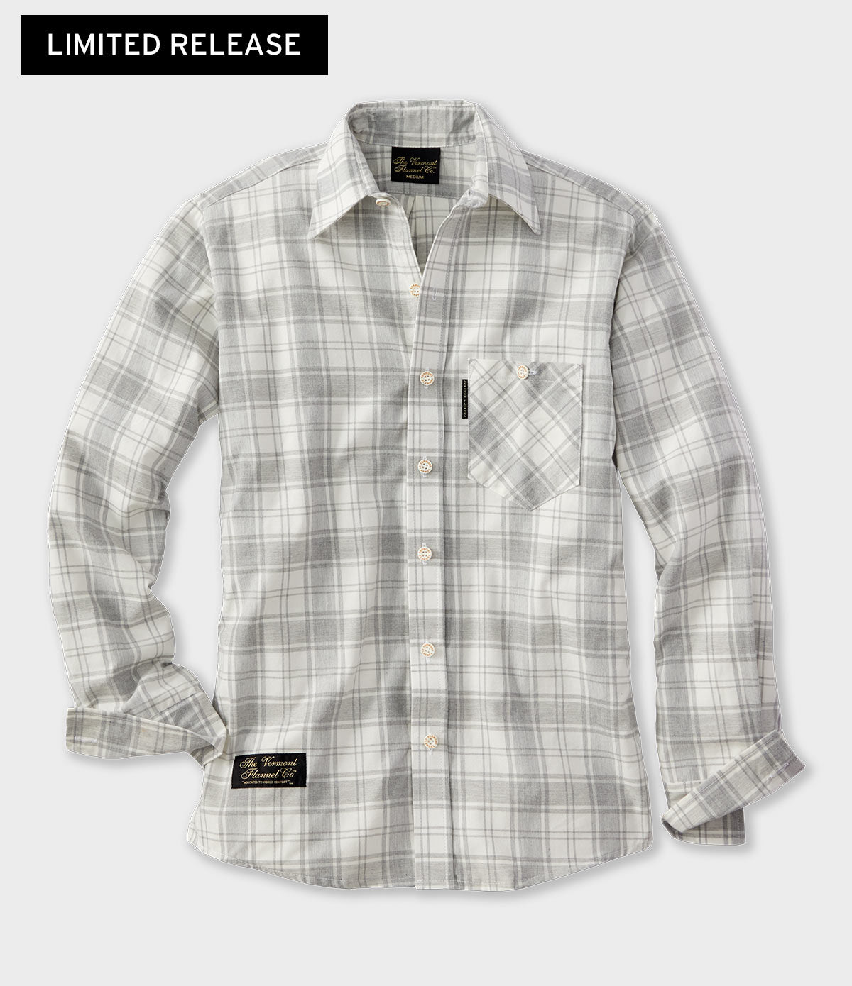 Lightweight Fitted Flannel Shirt - Danby – The Vermont Flannel Company