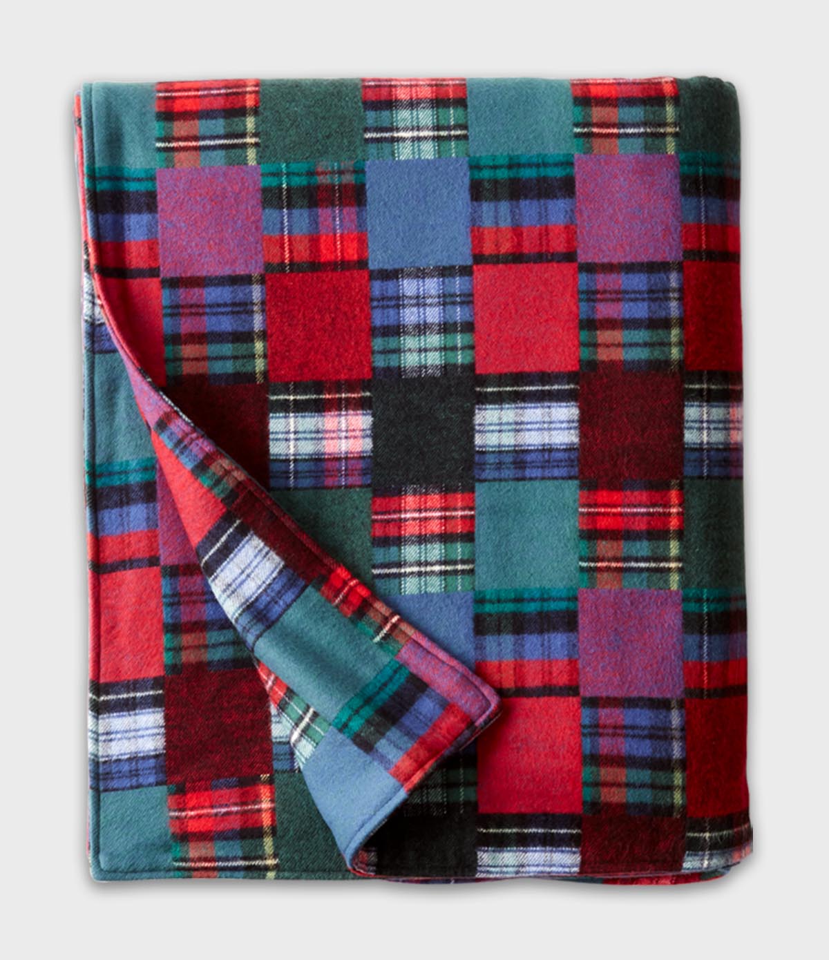 Luxury Patchwork Blanket - Handcrafted USA - The Vermont Flannel Co ...
