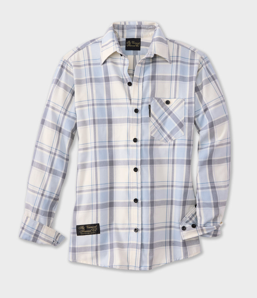 Lightweight Fitted Flannel Shirt - Dorset Gray – Vermont Flannel