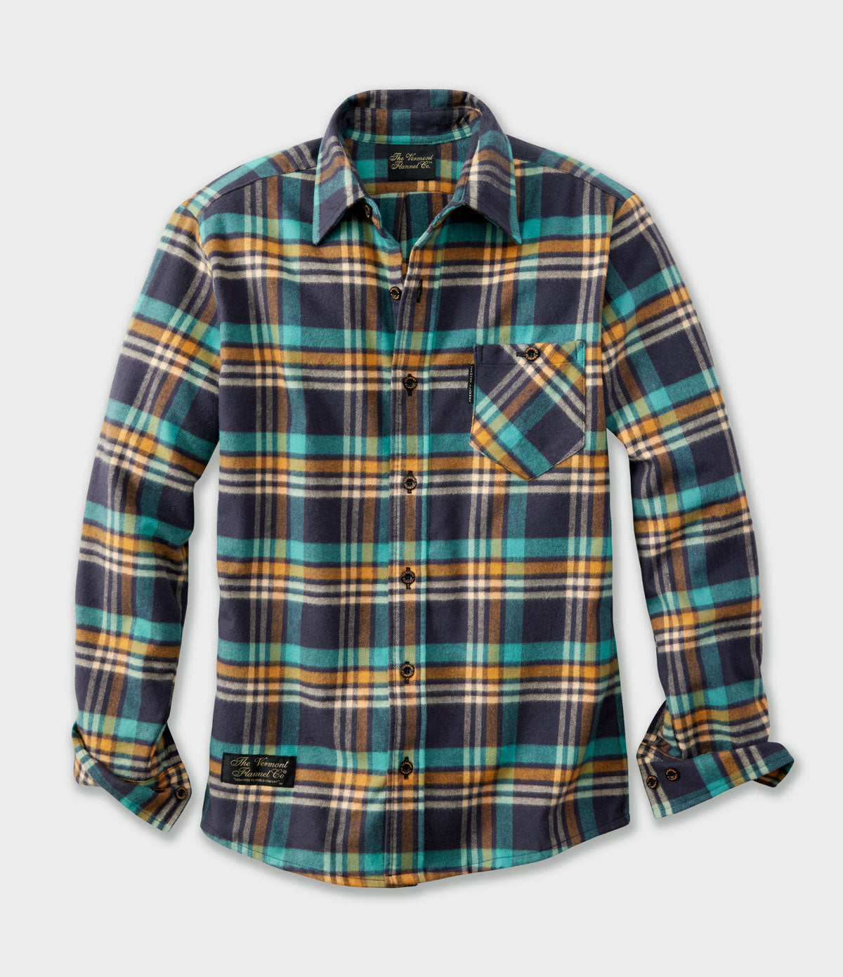 Fitted Flannel Shirt - Larch – Vermont Flannel