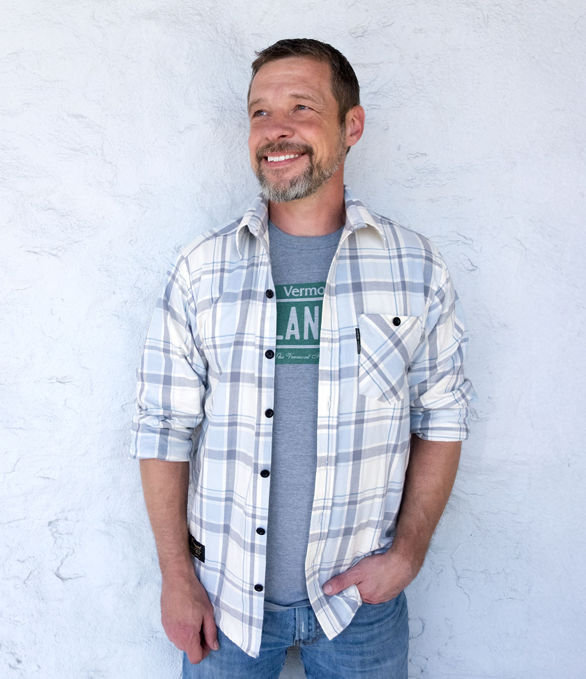 Lightweight Fitted Flannel Shirt - Dorset Gray – Vermont Flannel