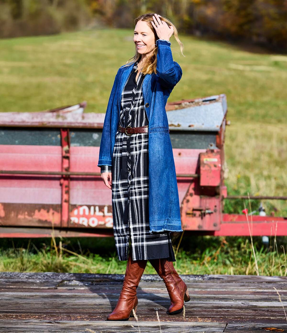Women's Classic Shirt Dress - Chicago – Vermont Flannel