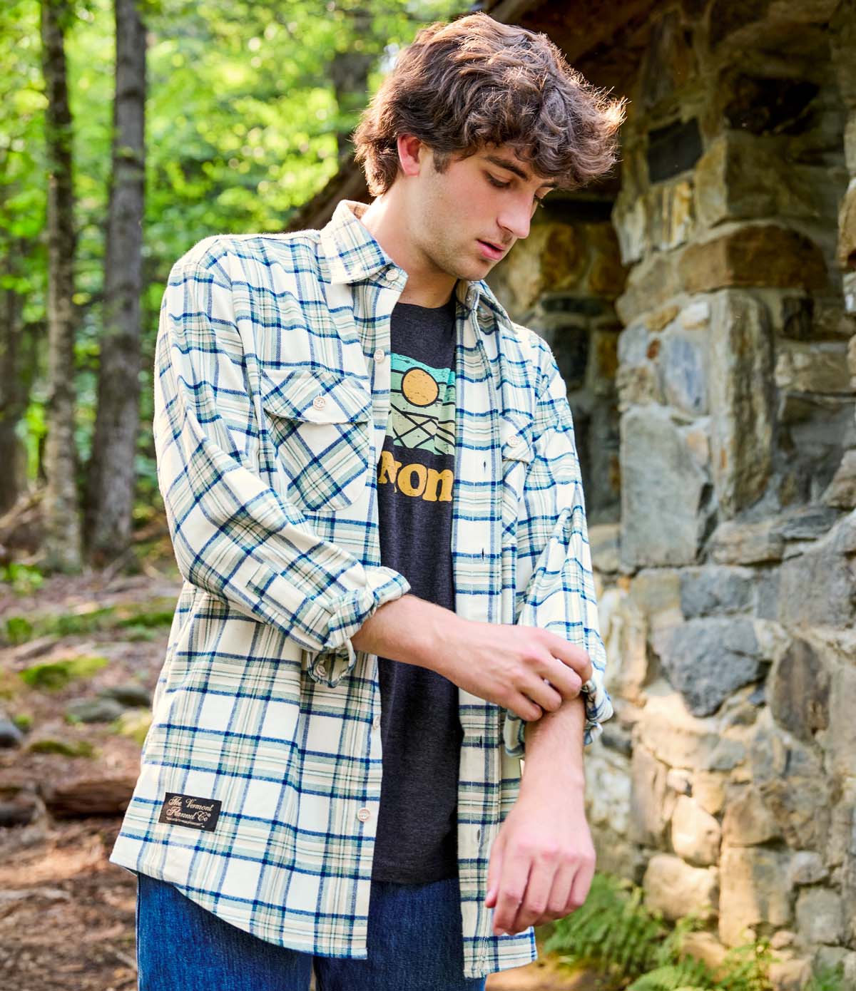 Men's Classic Flannel Shirt - Maine Star – Vermont Flannel