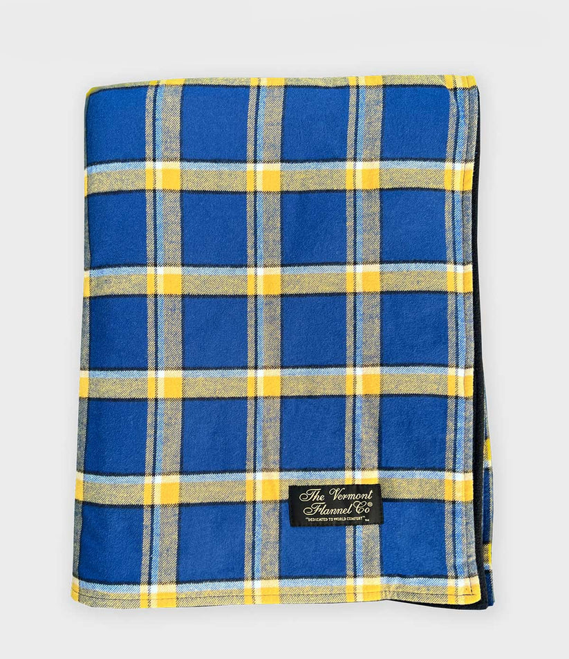 Flannel Stadium Blanket | Handcrafted USA - The Vermont Flannel Co ...