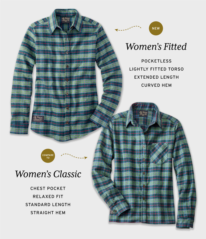 Women's Flannels Handcrafted in the USA - The Vermont Flannel Co. – The ...
