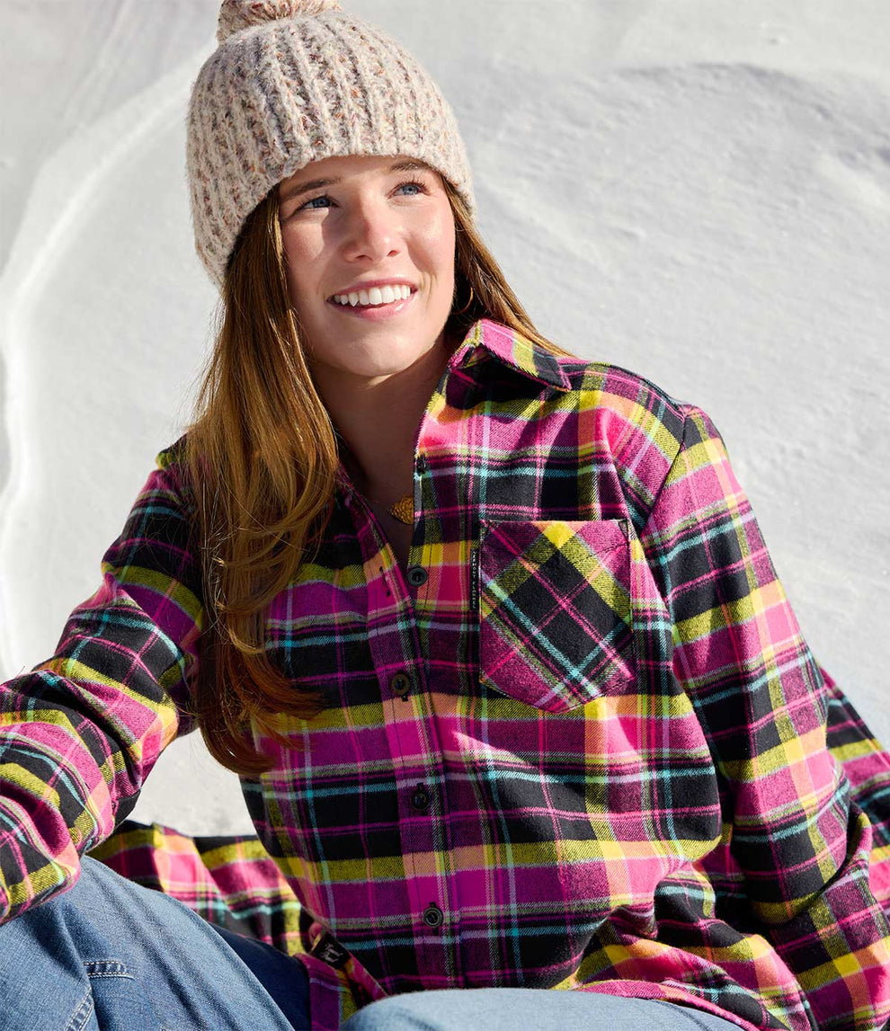 Women's Classic Flannel Shirt - Sunriser – Vermont Flannel