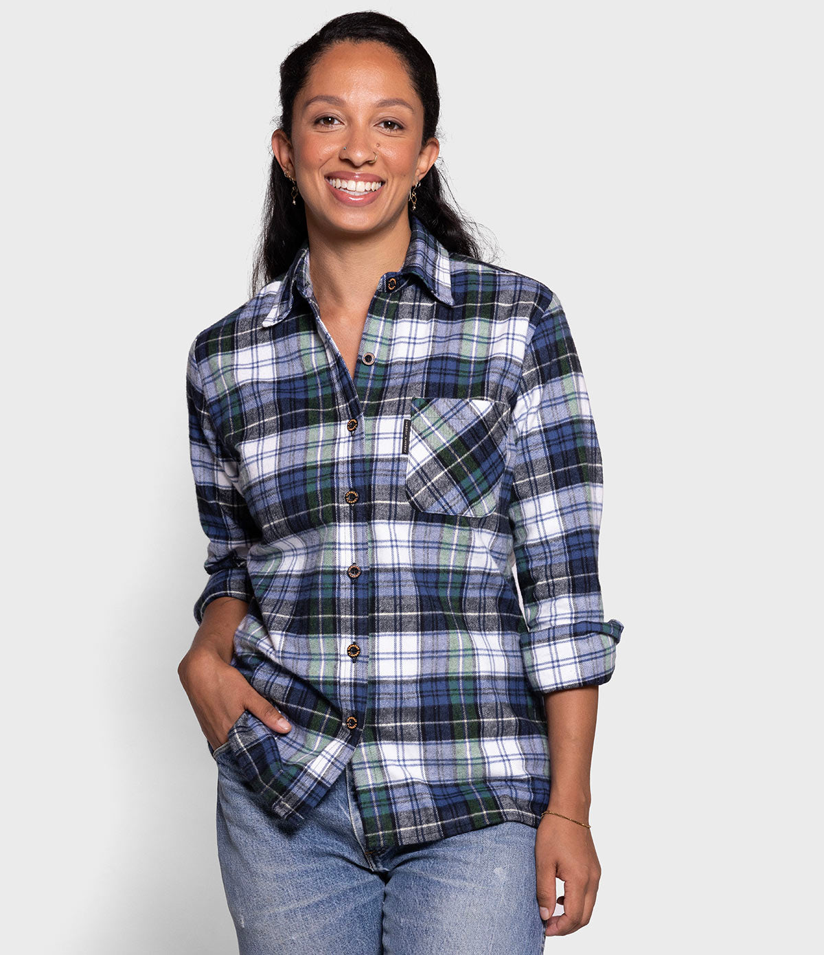 Women’s Classic Flannel Shirt | Handcrafted USA - The Vermont Flannel ...