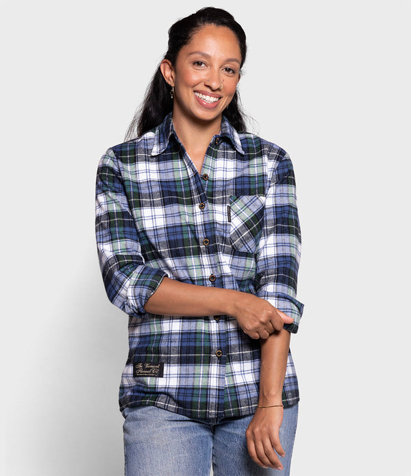 Women’s Classic Flannel Shirt | Handcrafted USA - The Vermont Flannel ...