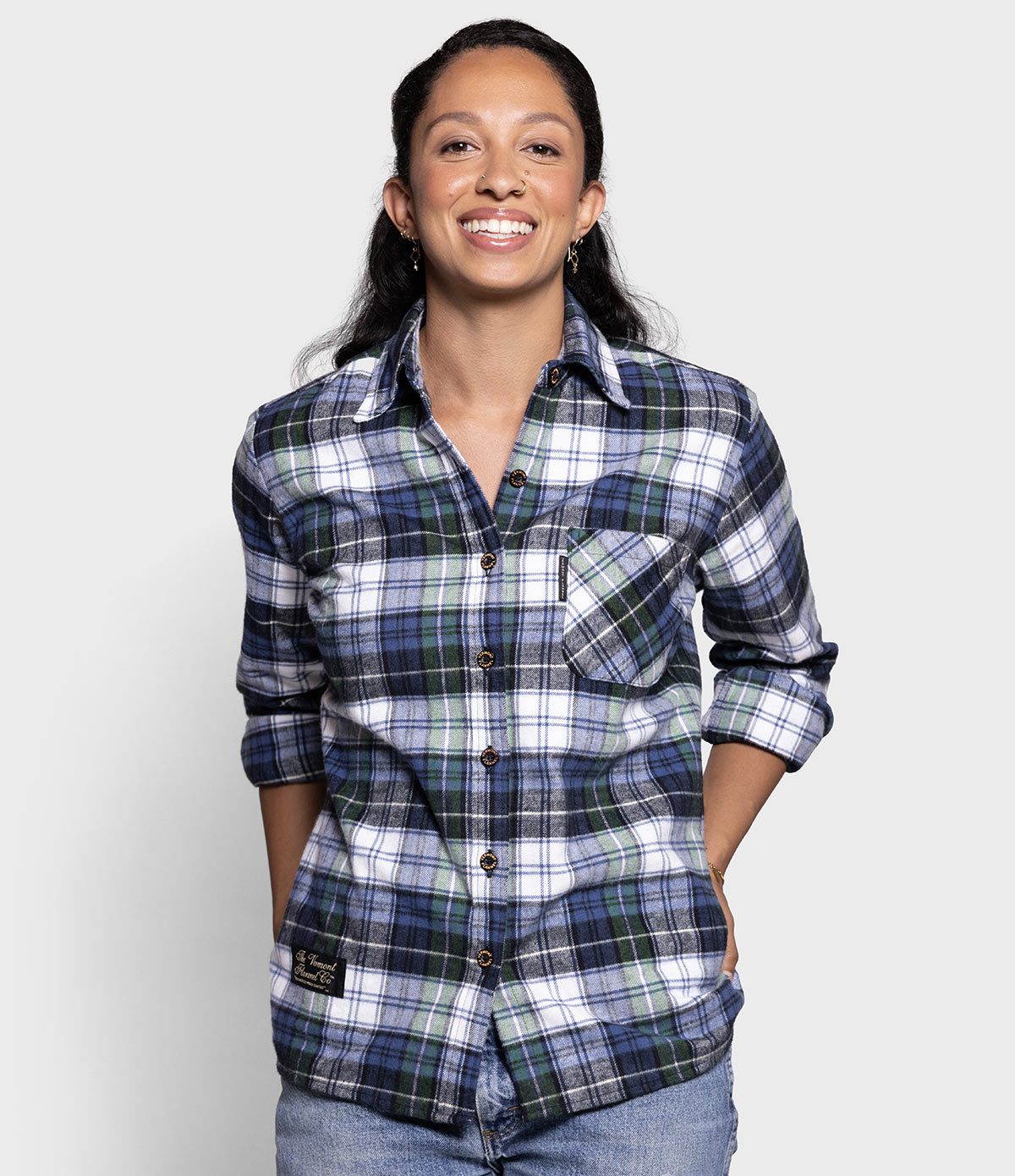 Women’s Classic Flannel Shirt | Handcrafted USA - The Vermont Flannel ...