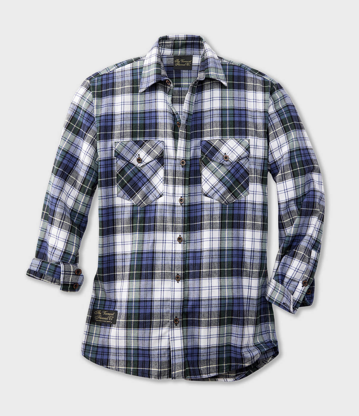 Lightweight Men's Classic Flannel Shirt – The Vermont Flannel Company