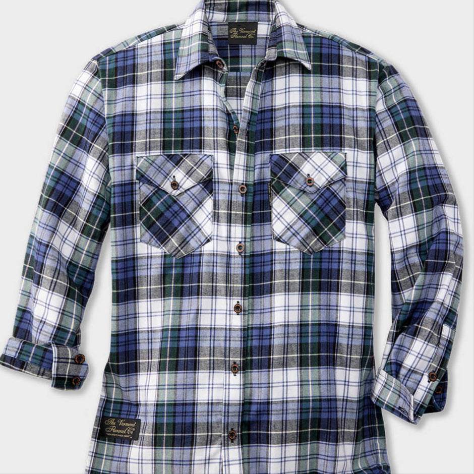 Men's Classic Flannel Shirts – The Vermont Flannel Company