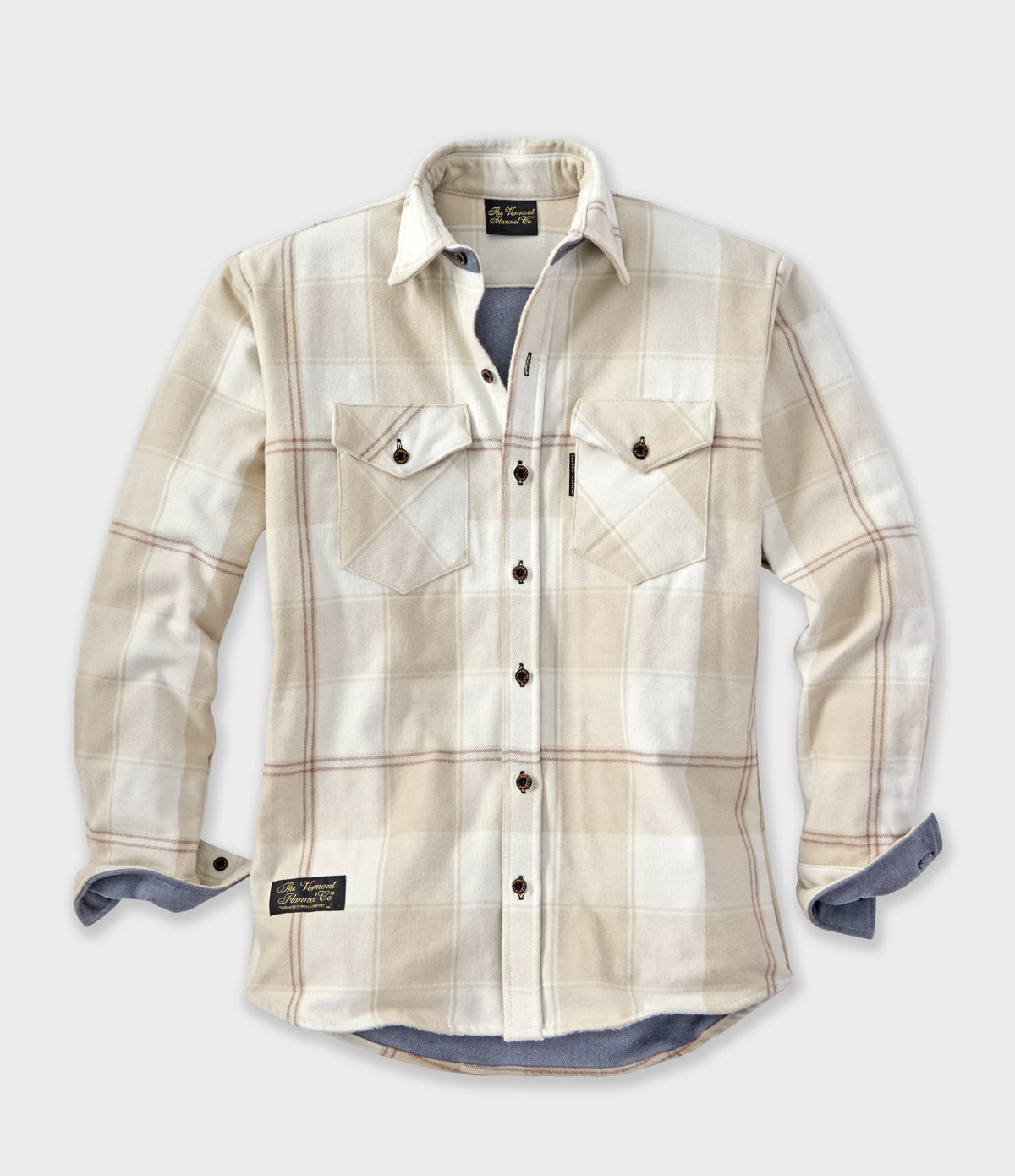 Men's Classic Flannel Shacket - Switchback – The Vermont Flannel Company