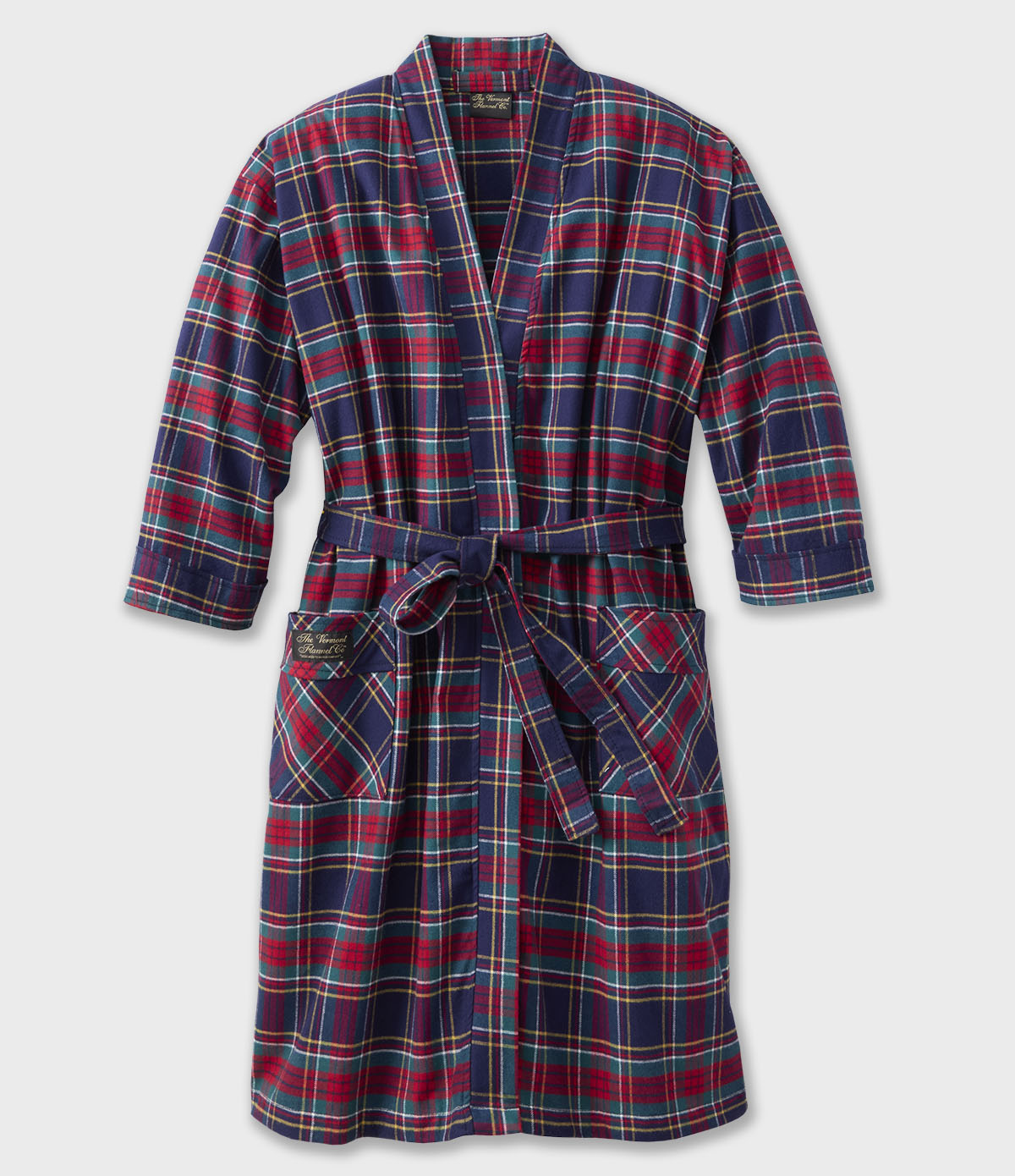 Flannel Robe - Handcrafted USA - North Road – Vermont Flannel
