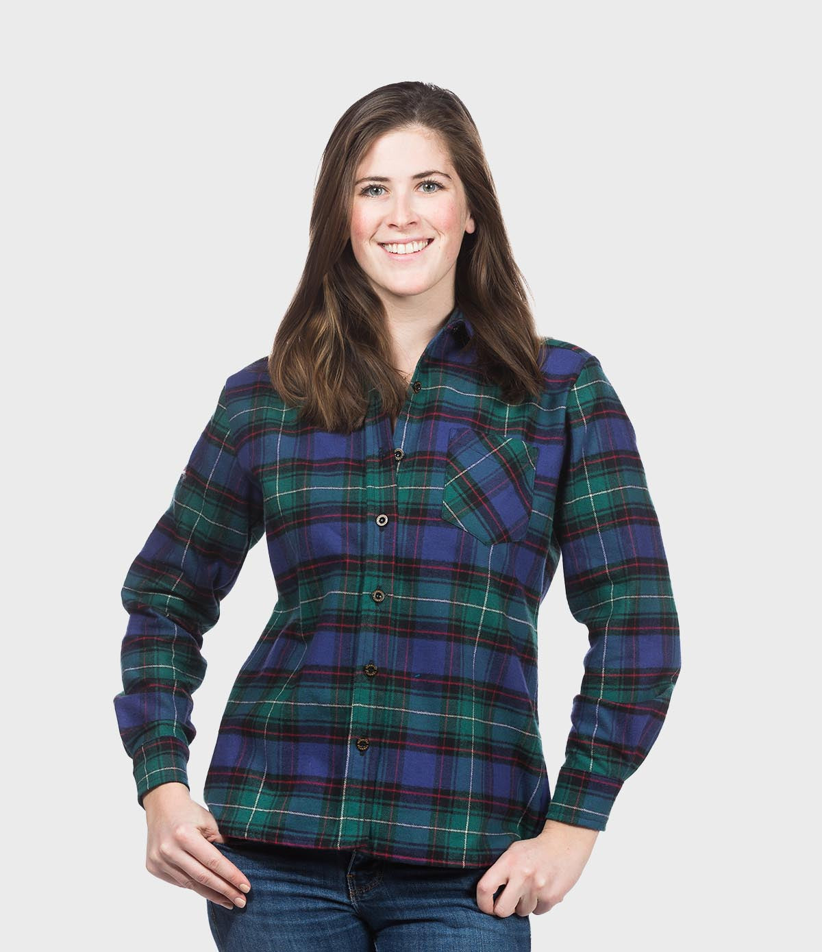 Women’s Classic Flannel Shirt | Handcrafted USA - The Vermont Flannel ...