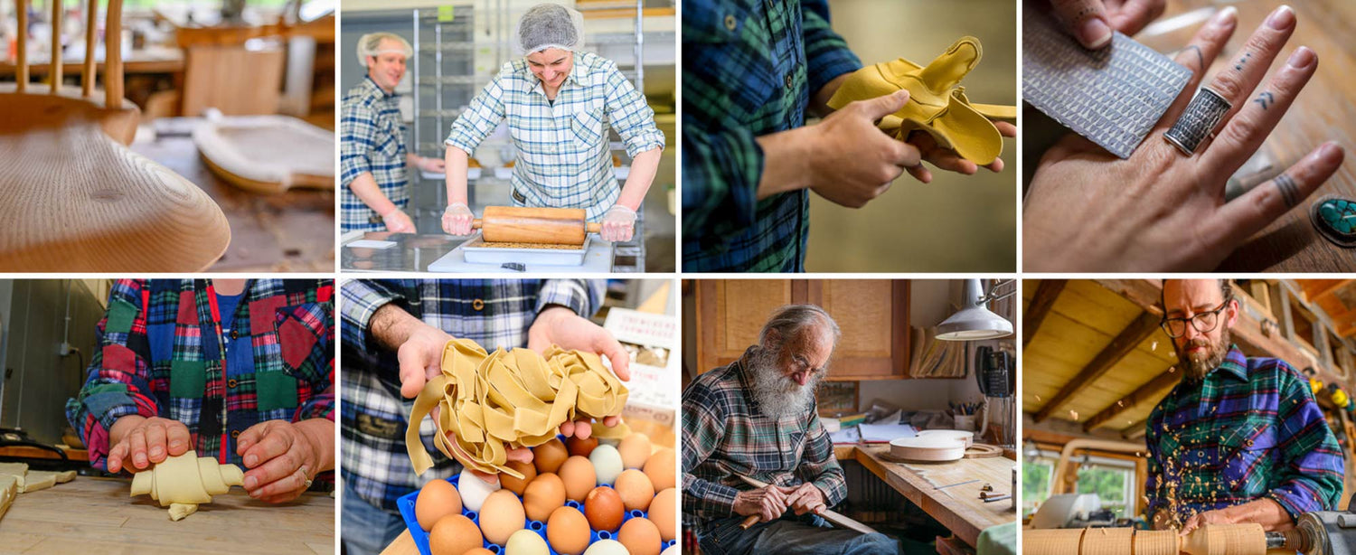 Meet the Makers: Judi and Fred Danforth, Pewter Makers – Vermont Flannel