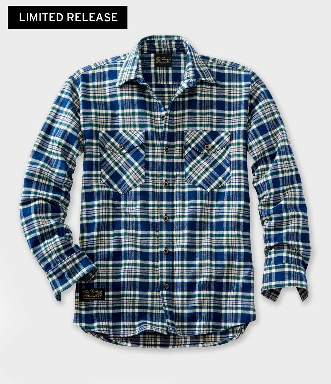 Men's Classic Flannel Shirt - Maine Pine – The Vermont Flannel Company